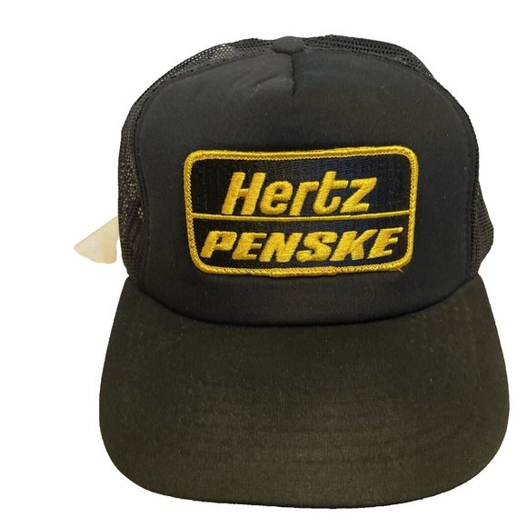 K Products | Accessories | Hertz Penske Black Pennant Winner Trucker ...